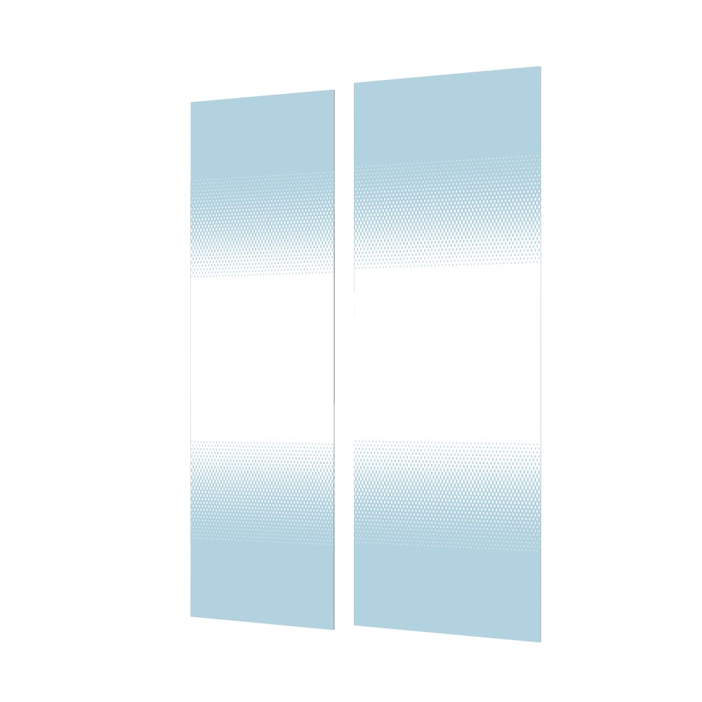 Sticla serigrafiata usa culisanta dus Sensea Remix, 120 x 195 cm