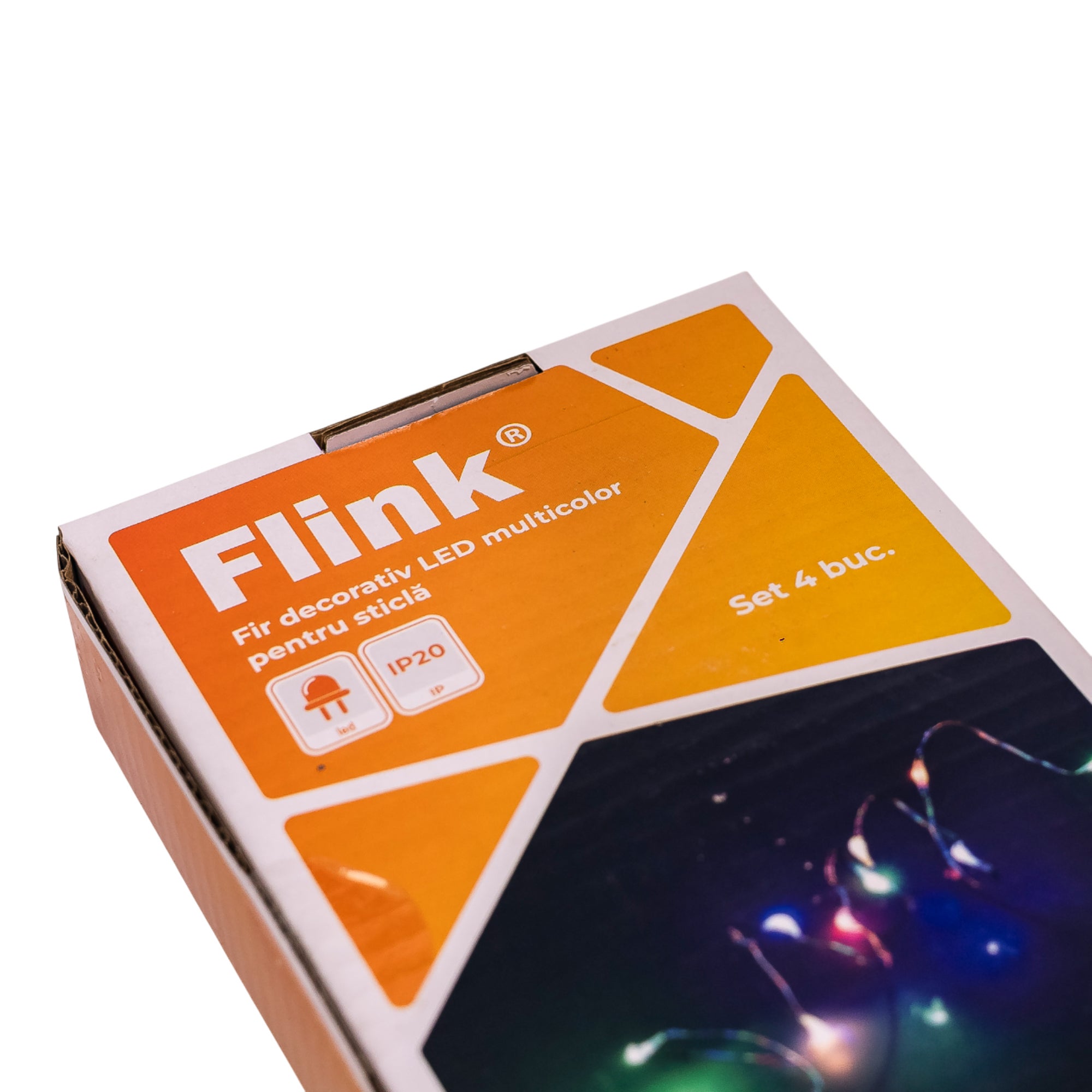 Instalatie de Craciun, tip sir cu becuri, 20 micro LED-uri, lungime 2 m ...