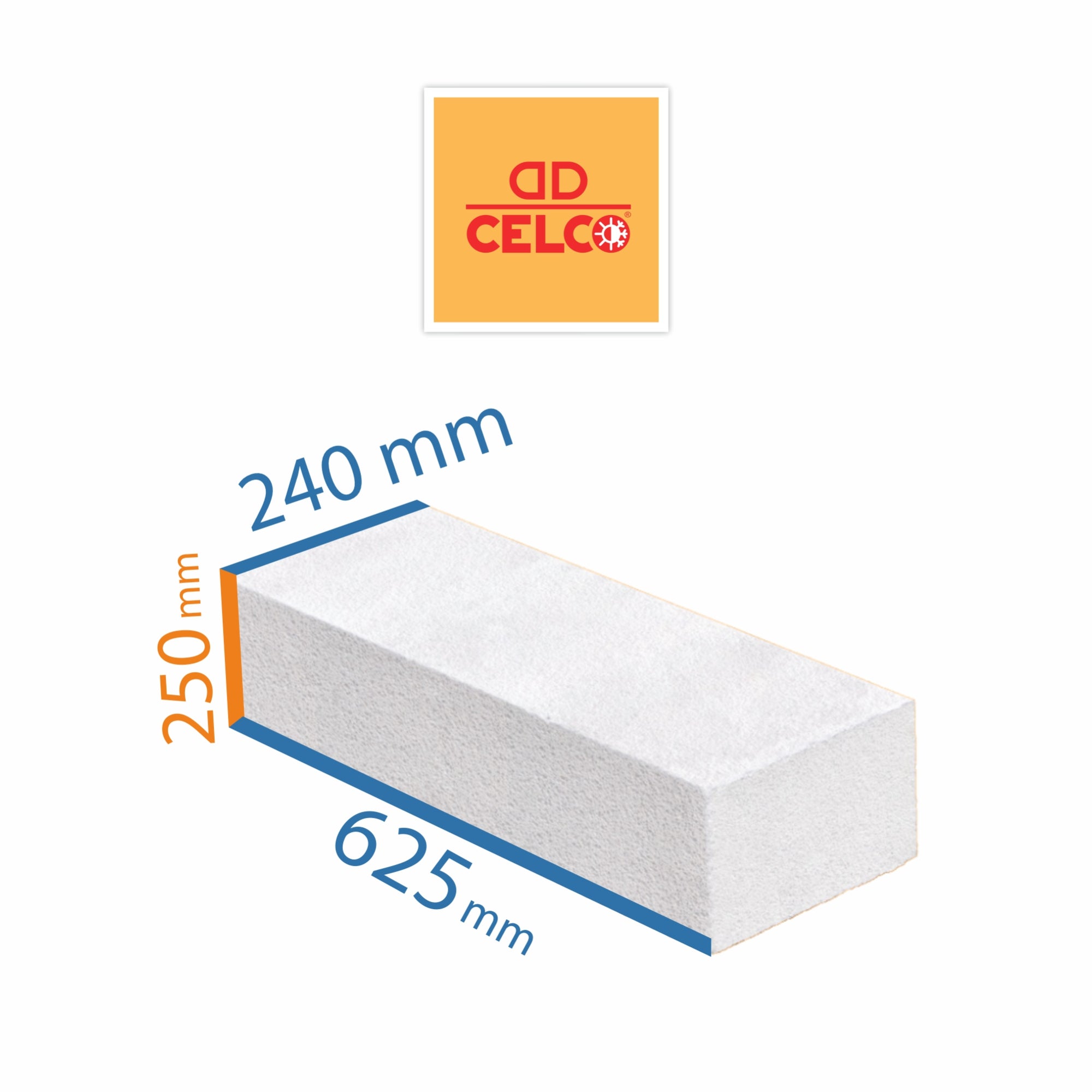 Palet BCA Celco Standard, 625 x 250 x 240 mm
