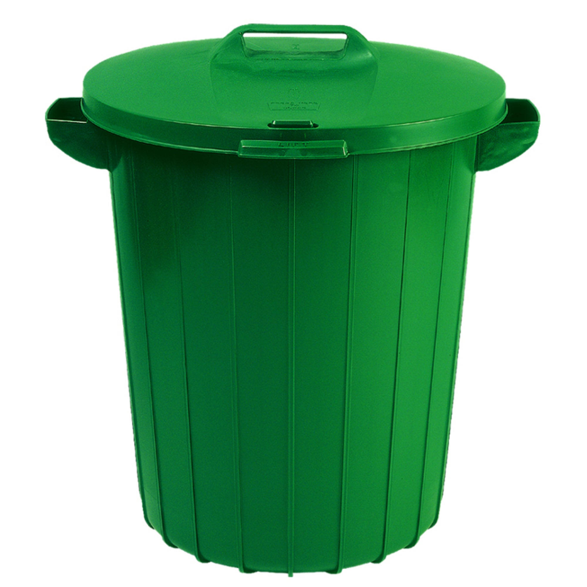 Tomberon cu capac Keter, Curver Refuse, 90 L, verde
