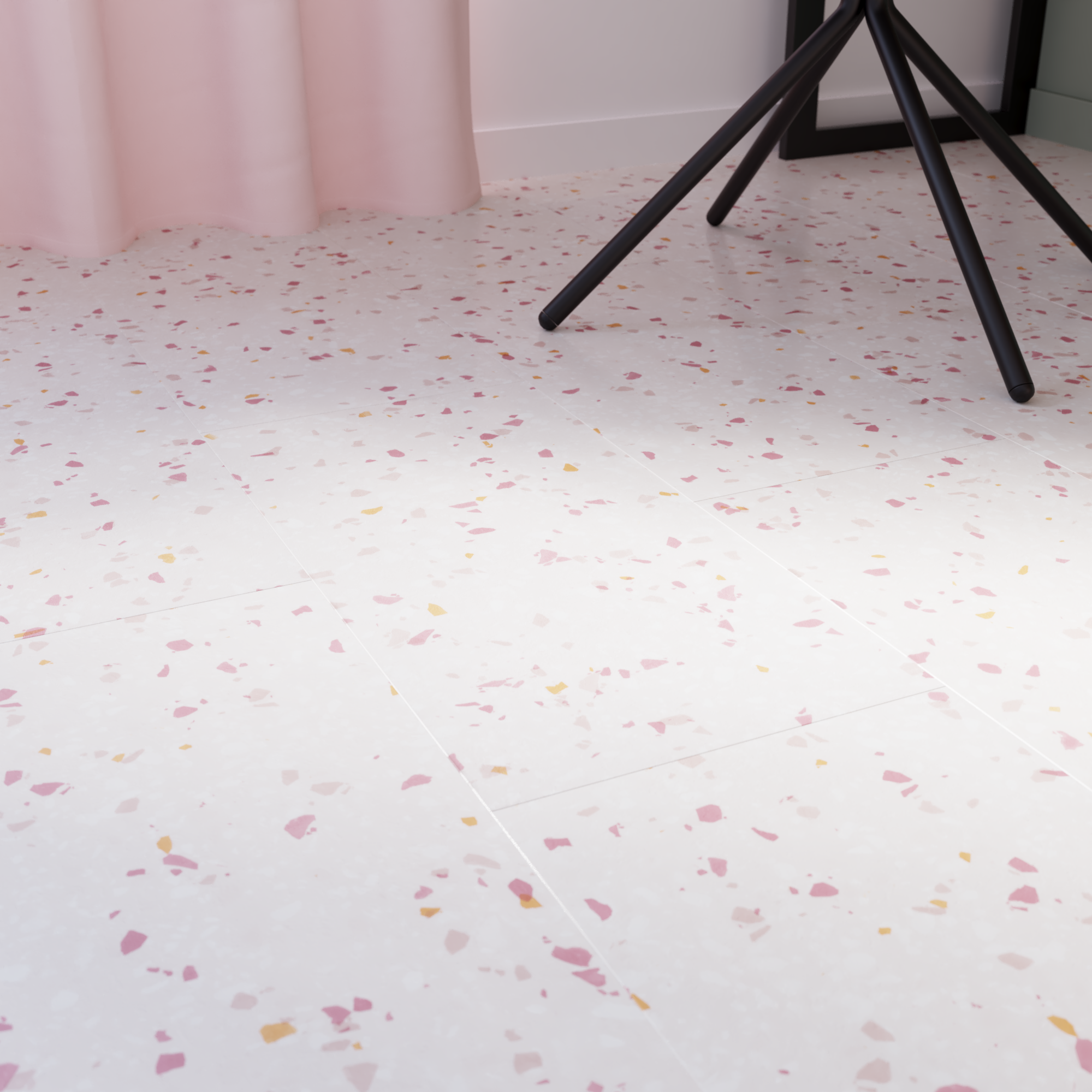 Dale vinil 1,5 mm, Artens Zephira, terrazzo, rezistent la apa