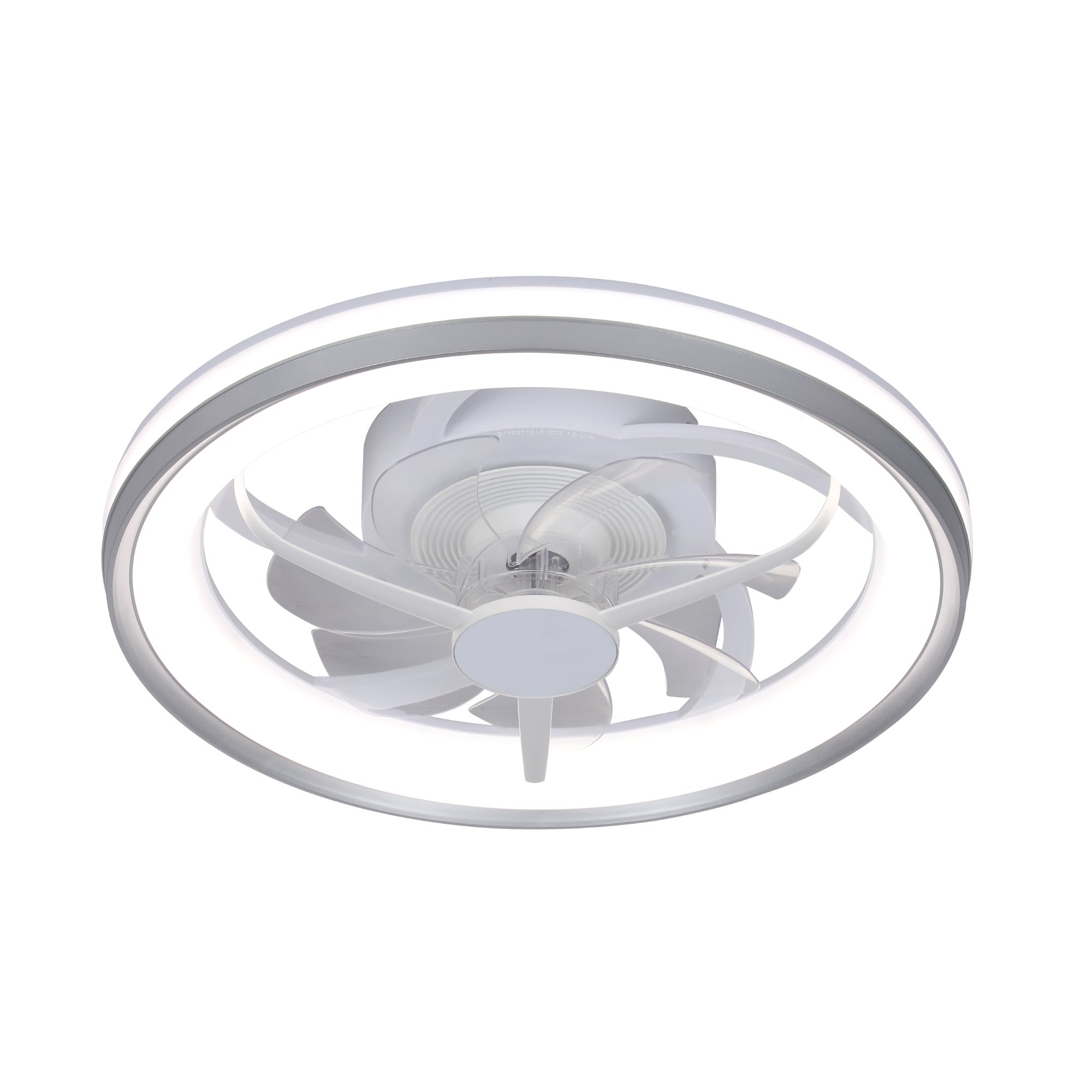 Ventilator LED Fanricius, 40 W, 48 cm, cu telecomanda