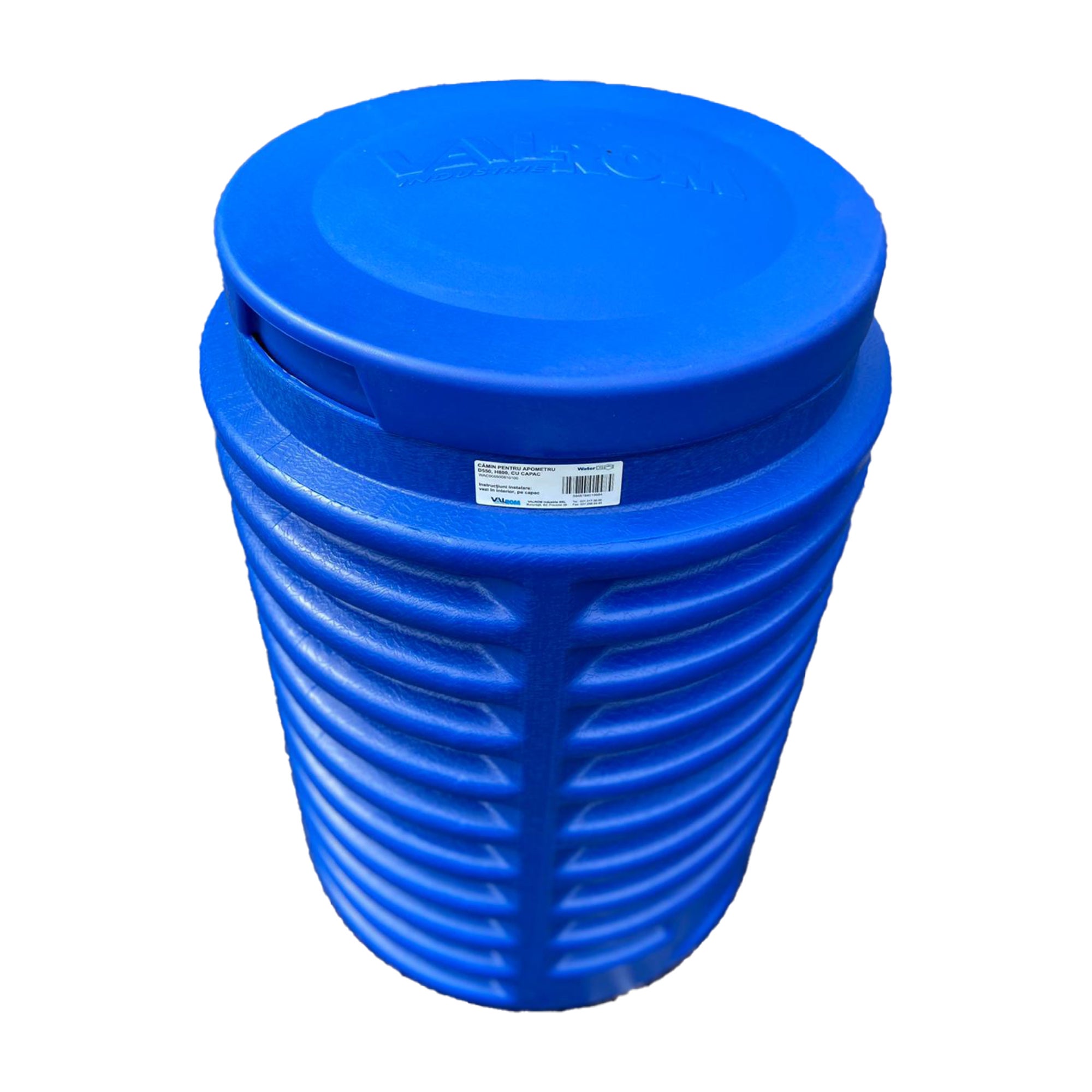 Camin apometru, cu capac, polietilena, Ø 550 mm, H 800 mm