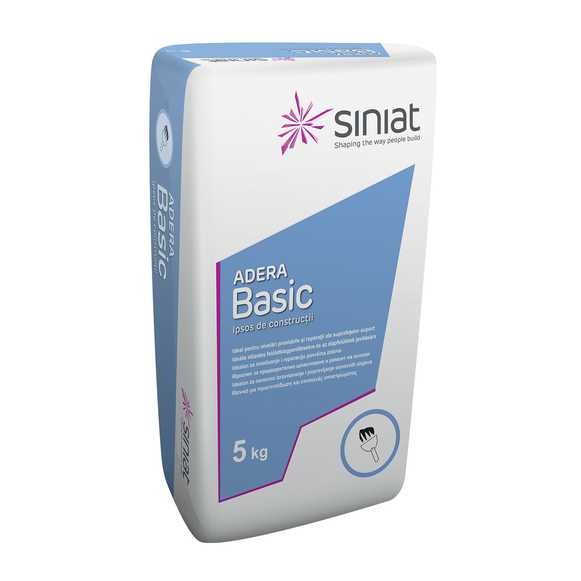 Ipsos constructii Siniat Adera Basic, tip pudra, 5 kg