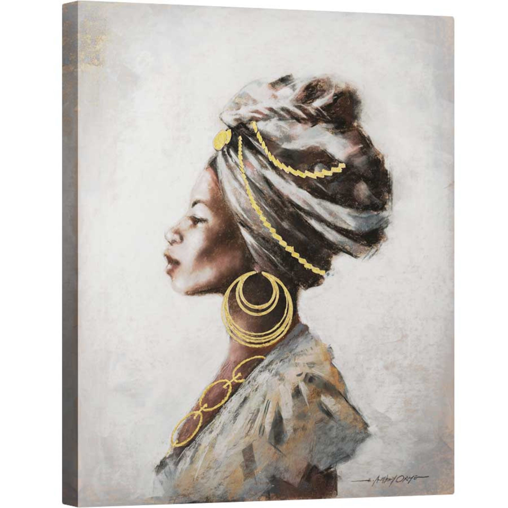 Tablou canvas African beauty, 50 x 70 cm