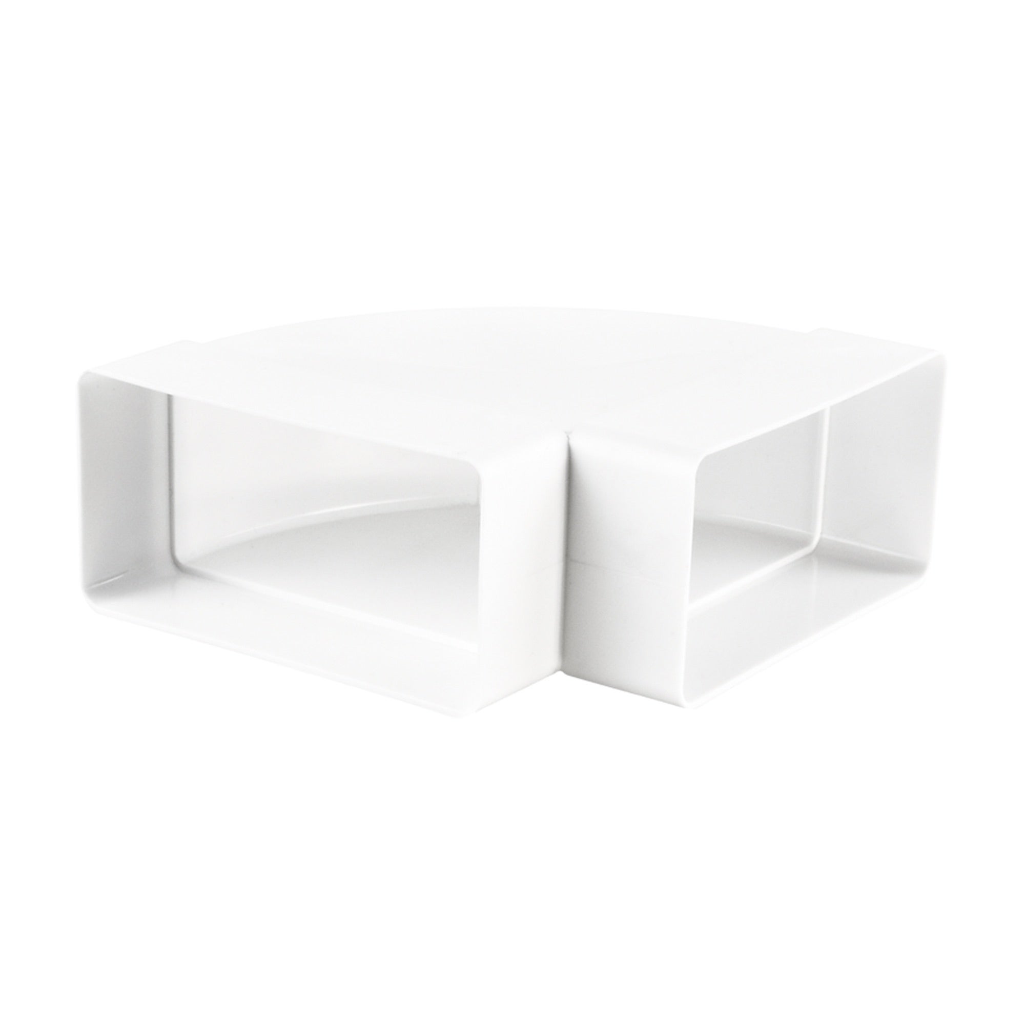 Cot 90°, PVC, 60 x 120 mm