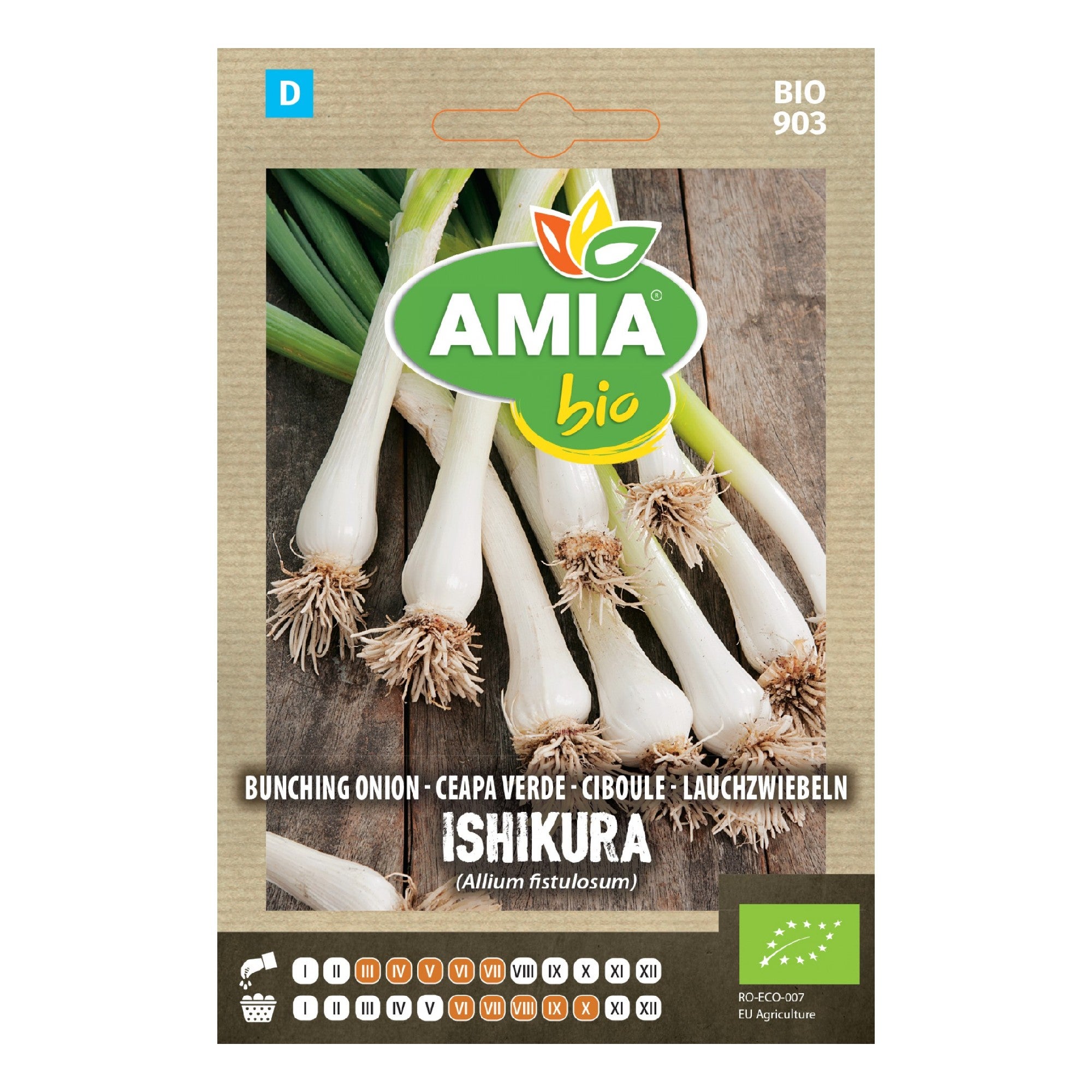 Seminte legume, ceapa verde bio, Amia