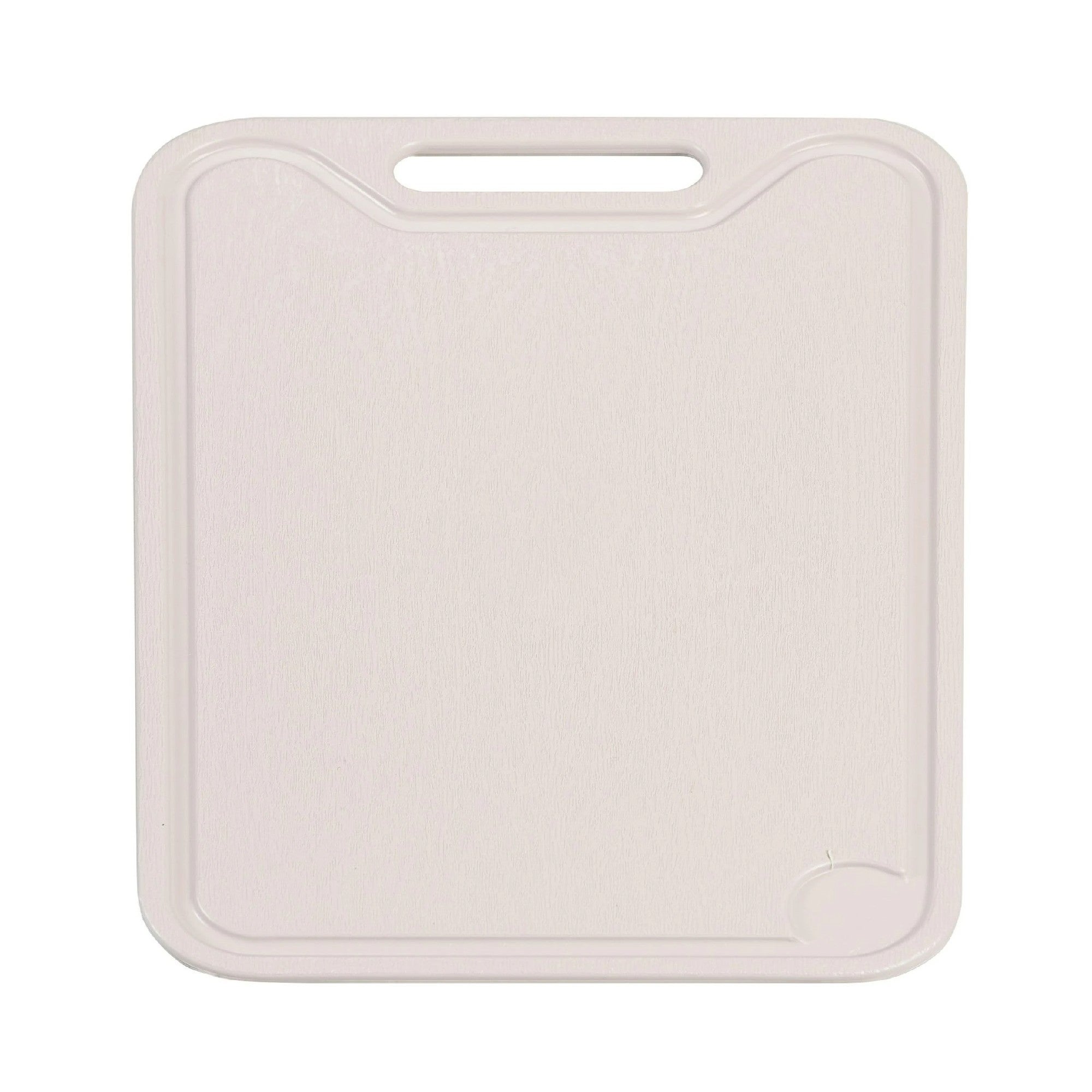 Tocator din plastic, 25.5 x 17 cm, cu sant, bej