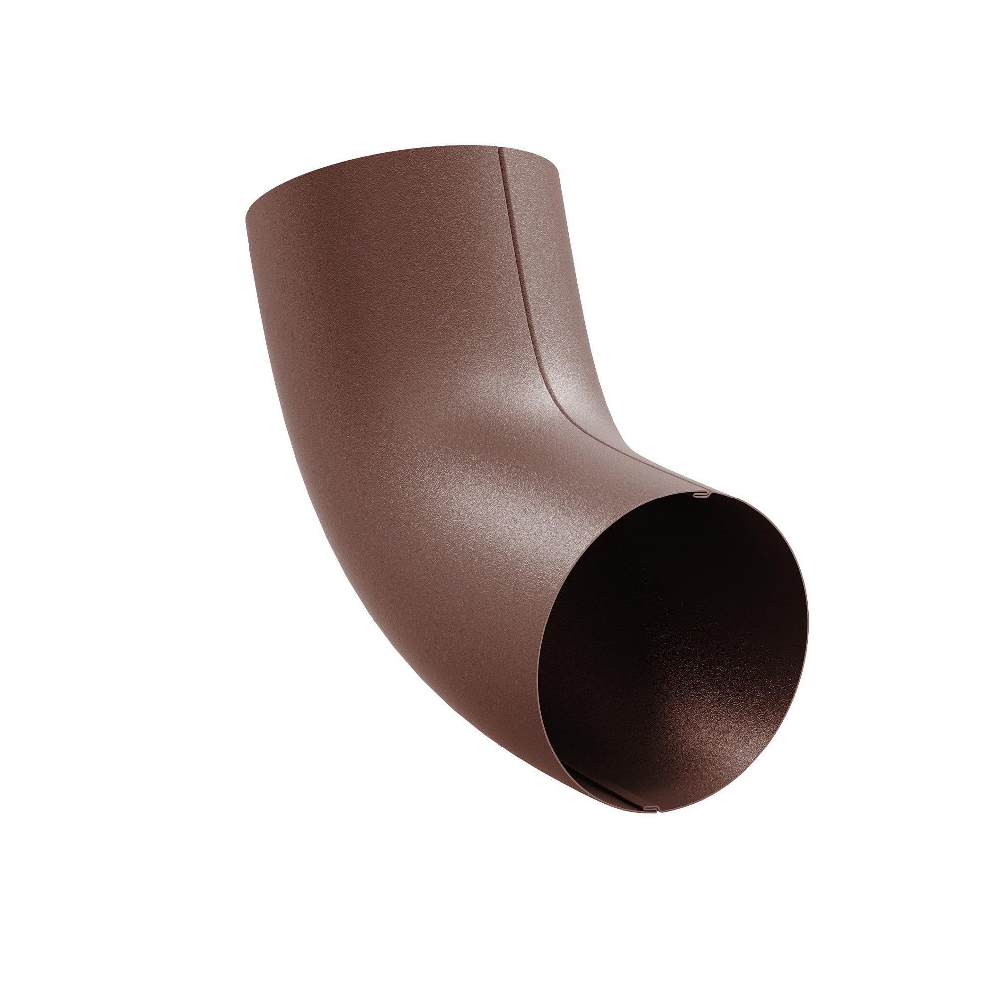 Cot burlan 60° Bilka, maro ciocolatiu mat, 90 mm, metal