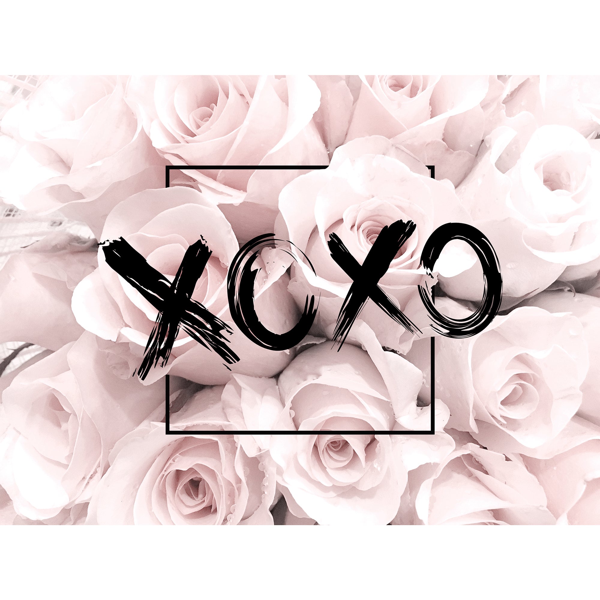 Poster imprimat Xoxo, 30 x 40 cm