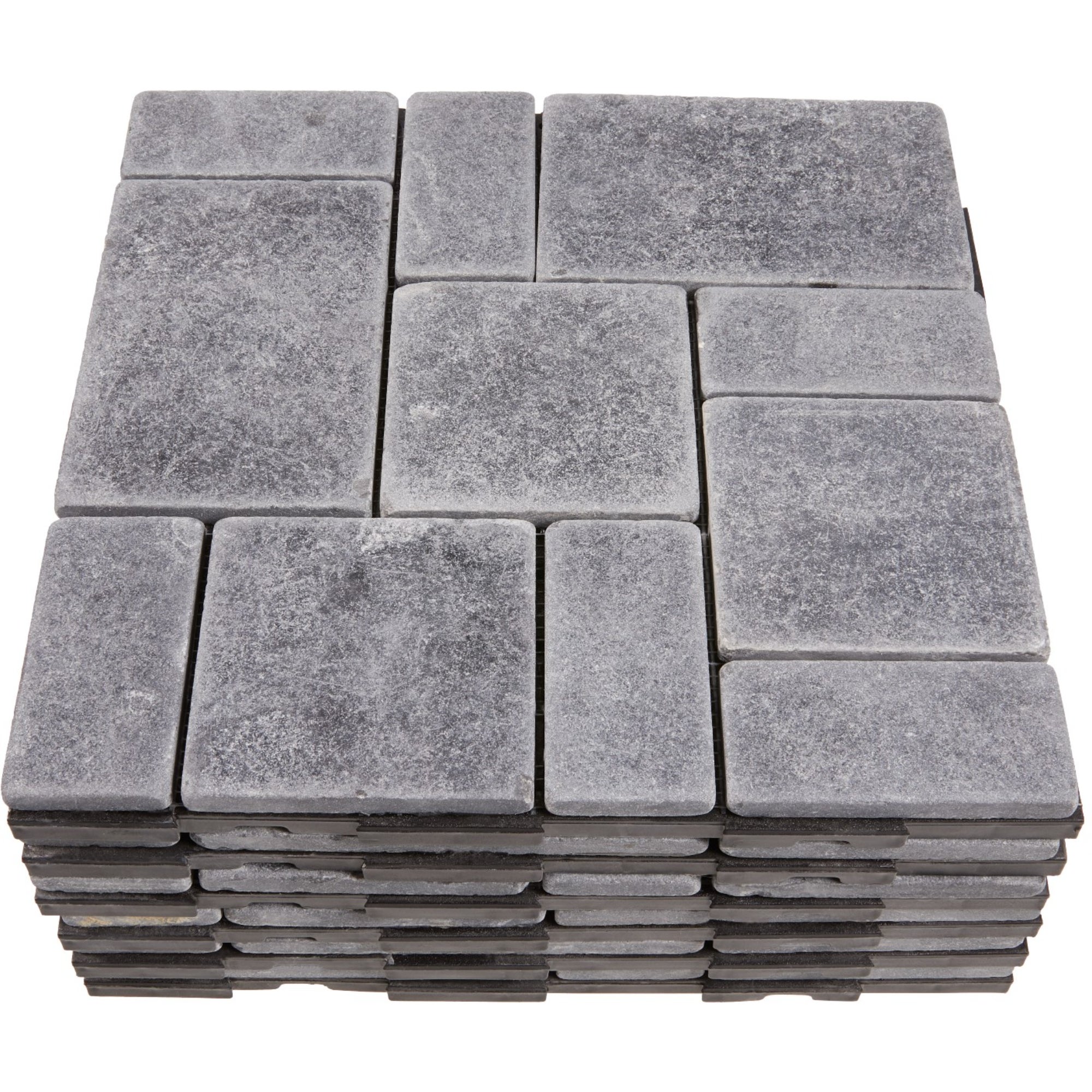 Dale beton, Blue stone, 300 x 300 x 21 mm, gri deschis (set 6 buc)