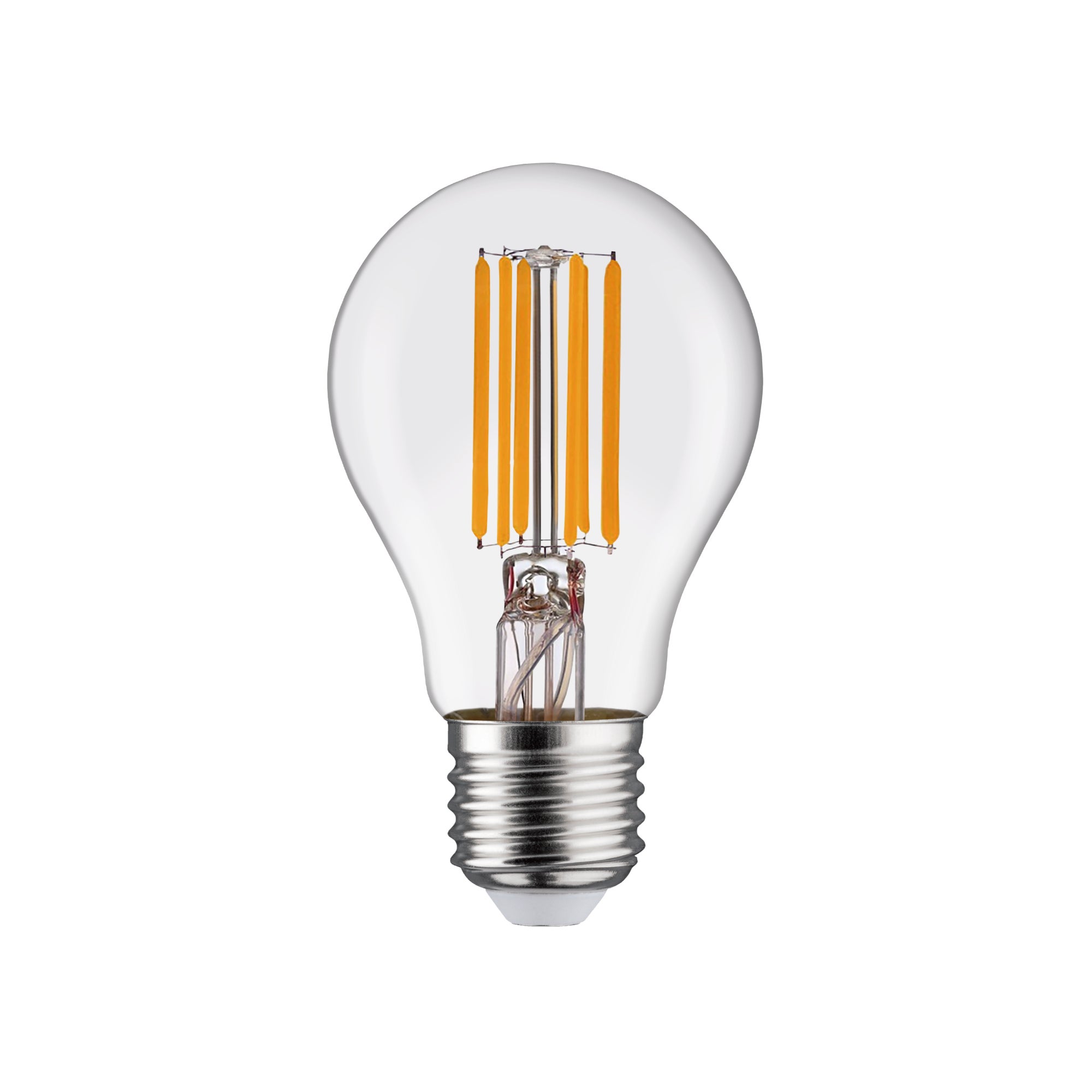 Bec LED Lexman, E27, A60, 11 W, alb cald, 2700K, 1521lm, filament clar