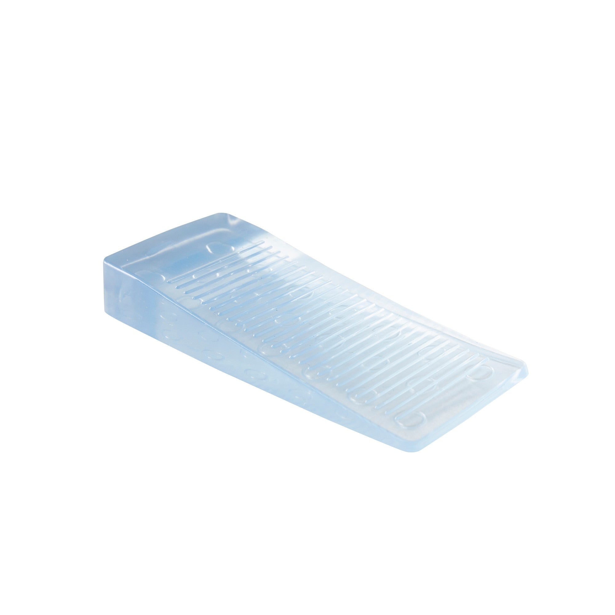 Opritor usa, pentru podea, plastic, 38 x 96 mm, transparent