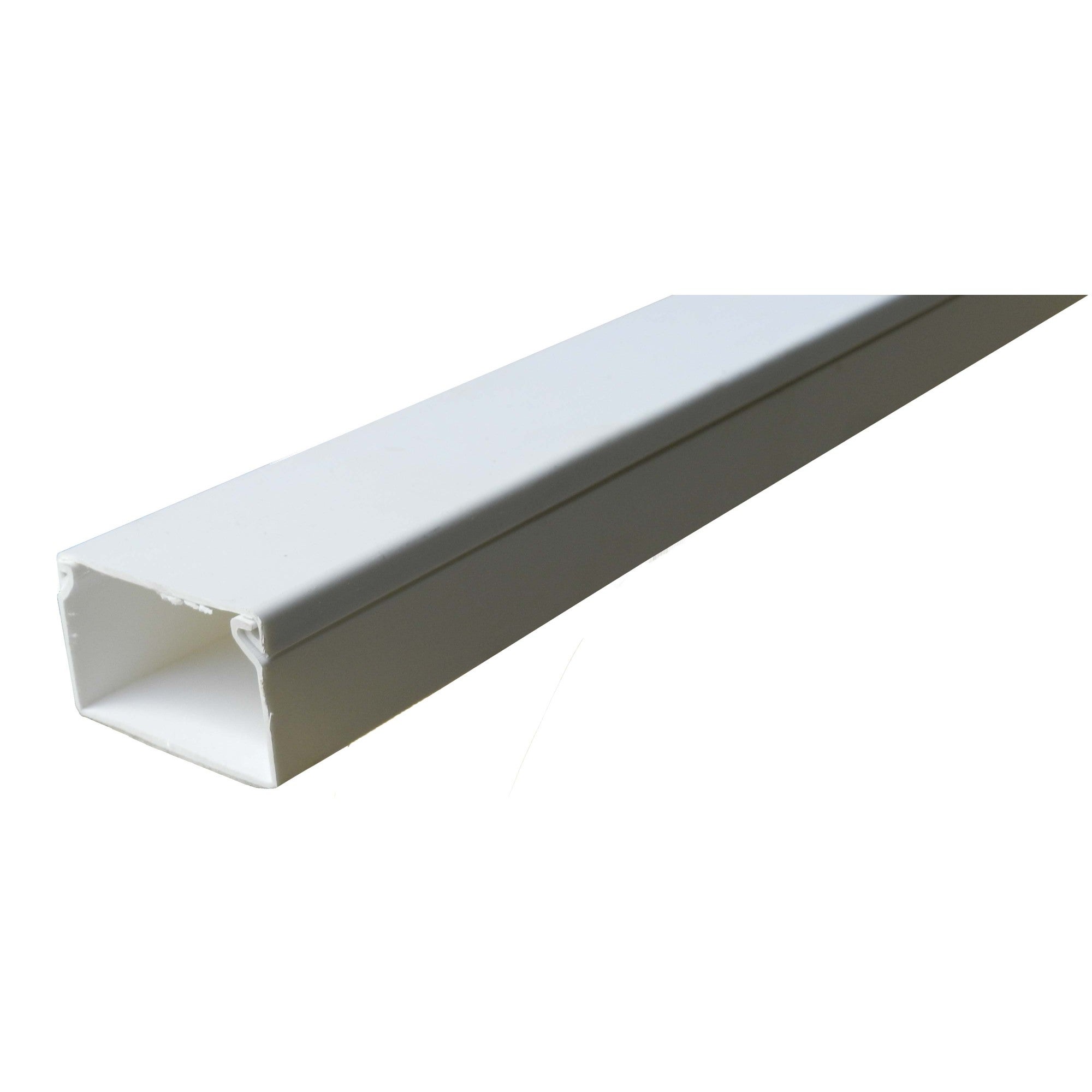 Canal cablu, 100 x 60 mm, L=2 m, alb