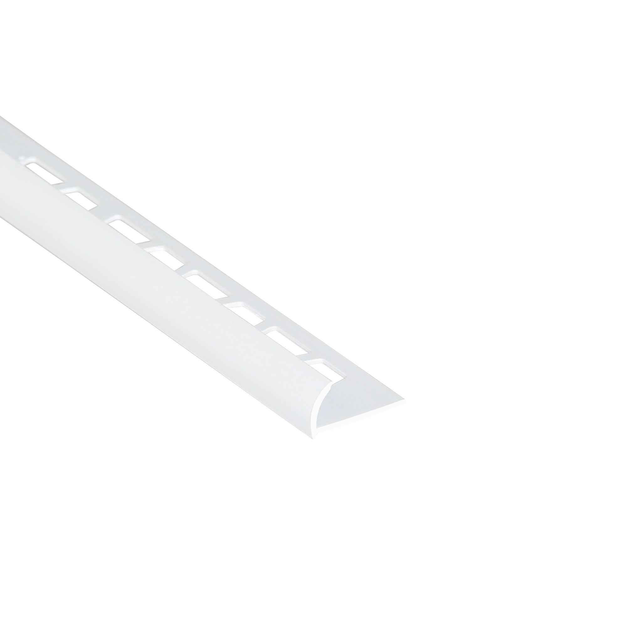 Profil PVC pentru colt exterior, 12 mm, L 2.5 m, alb, mat